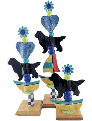 Tabletop and Garden Totems – Prairie Dog Pottery